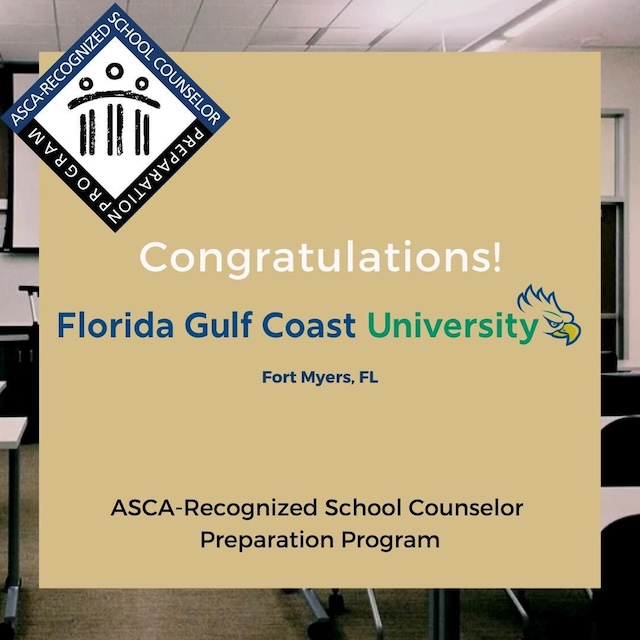 FGCU’s School Counselor Preparation Program earns national recognition
