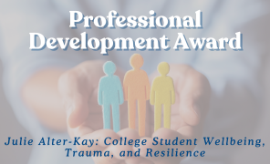 Lucas Center Professional Development Awardee, Julie Alter-Kay