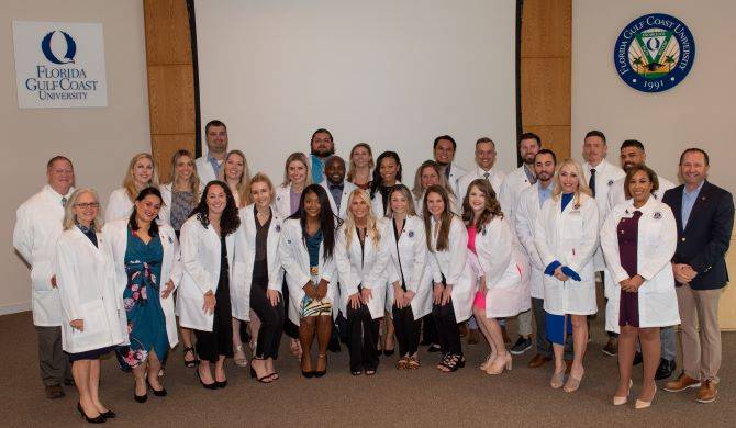 Inaugural DNP Nurse Anesthesia Whit Coat Ceremony